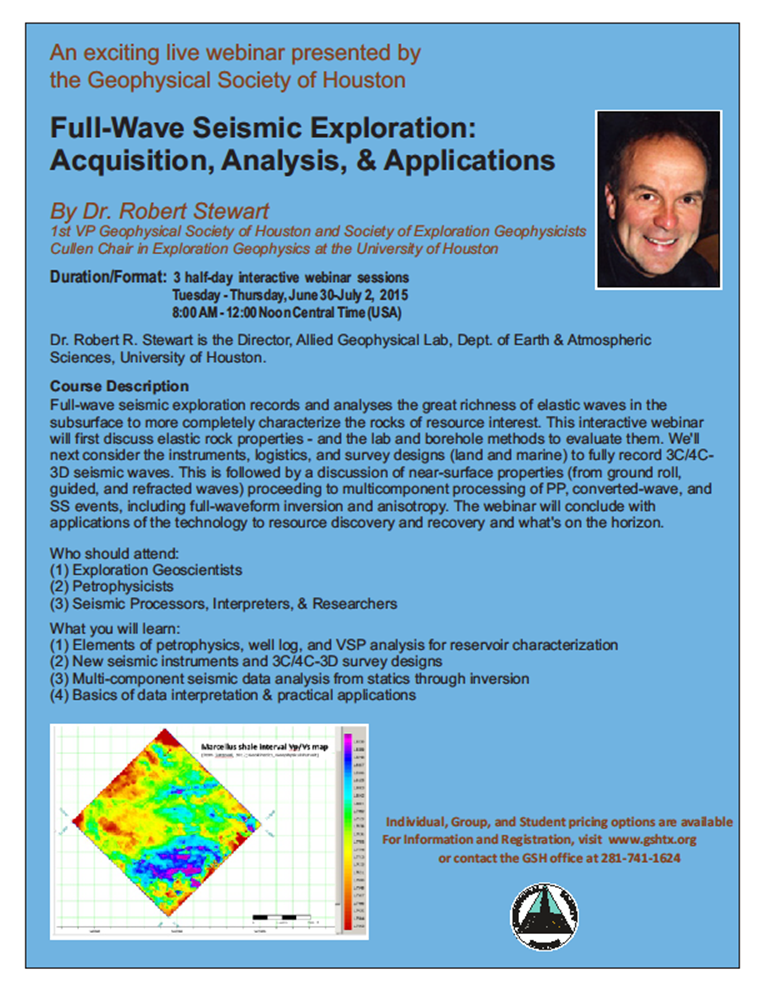 Webinar – Full Wave Seismic Exploration: Acquisition, Analysis ...